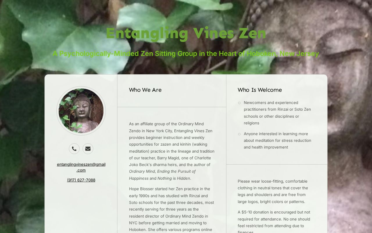 Entangling Vines Zen